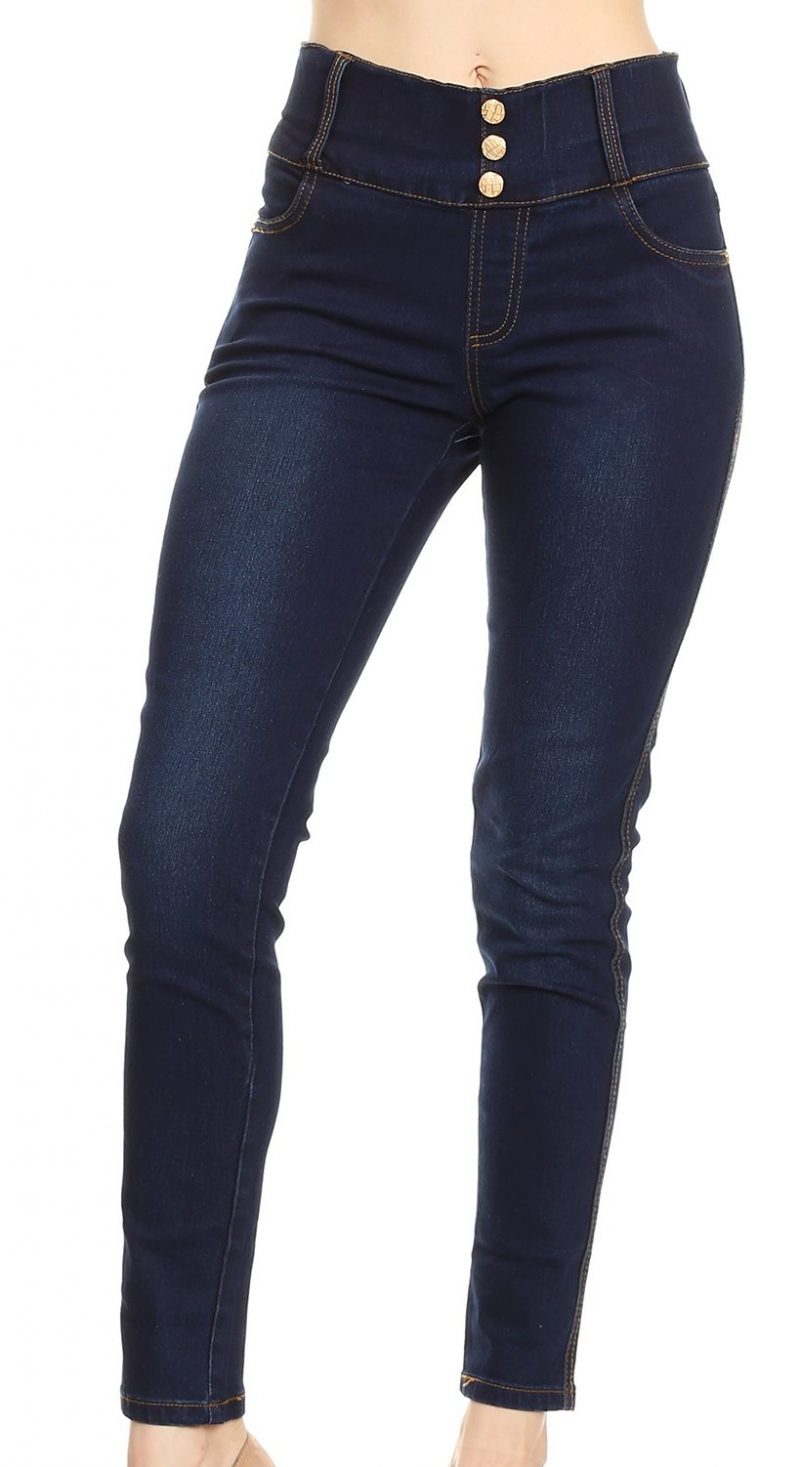 Jeans Mujer Tiro Alto | Across The Sky SAS